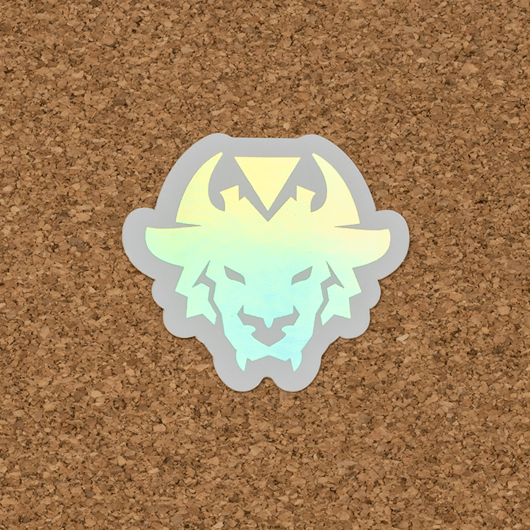 Holo Logo Stickers