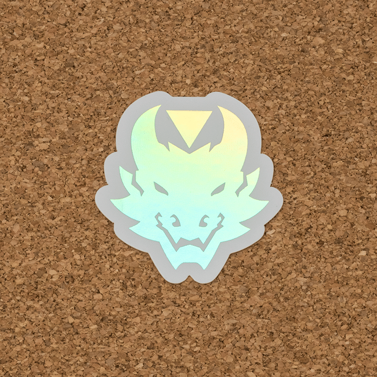 Holo Logo Stickers